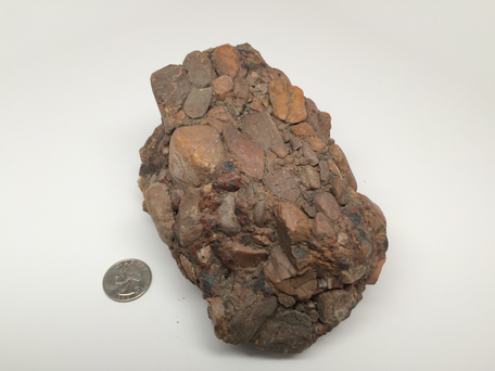 Chert Pebble Breccia, Crater of Diamonds, Arkansas
