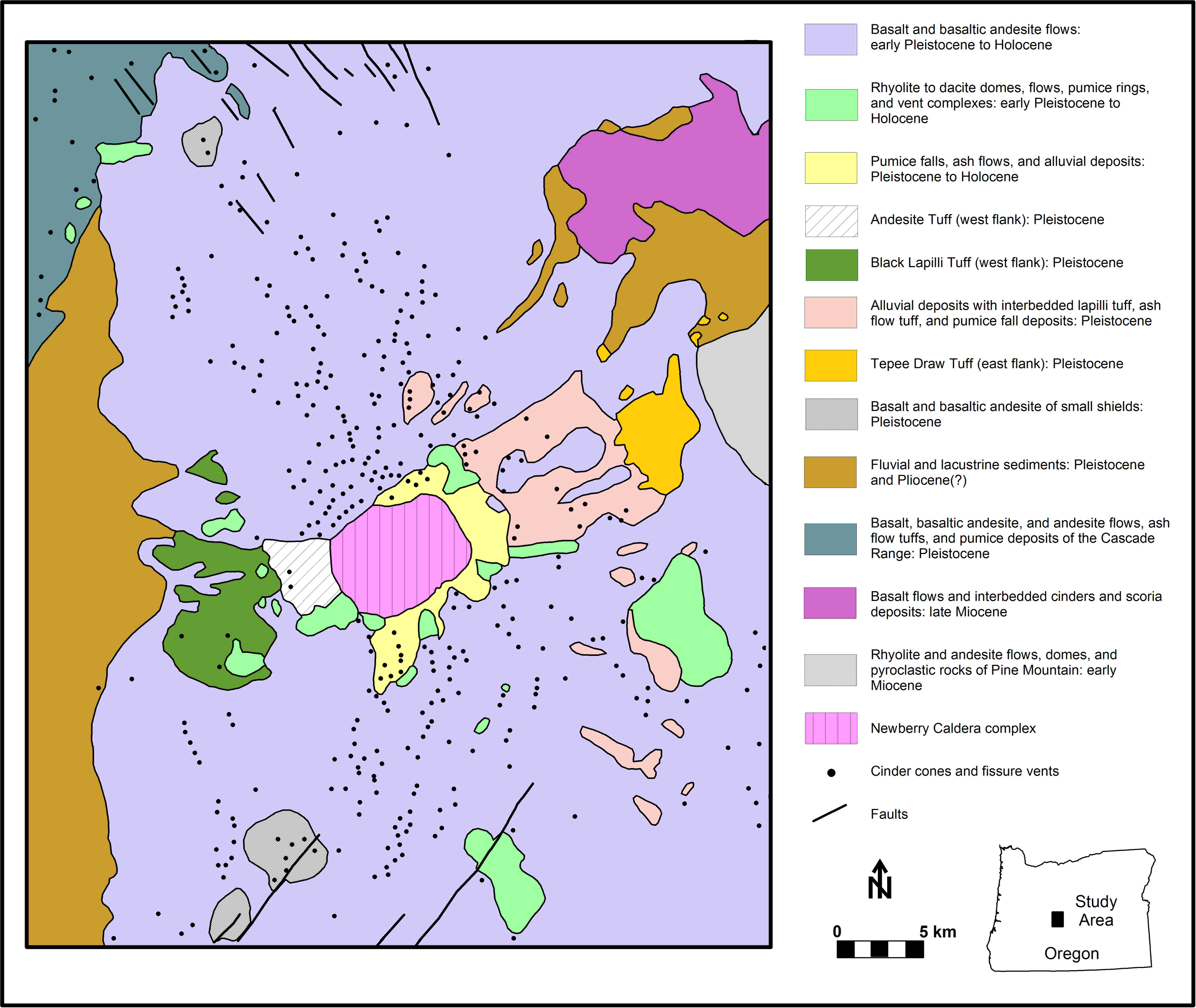 Newberry Geologic Map