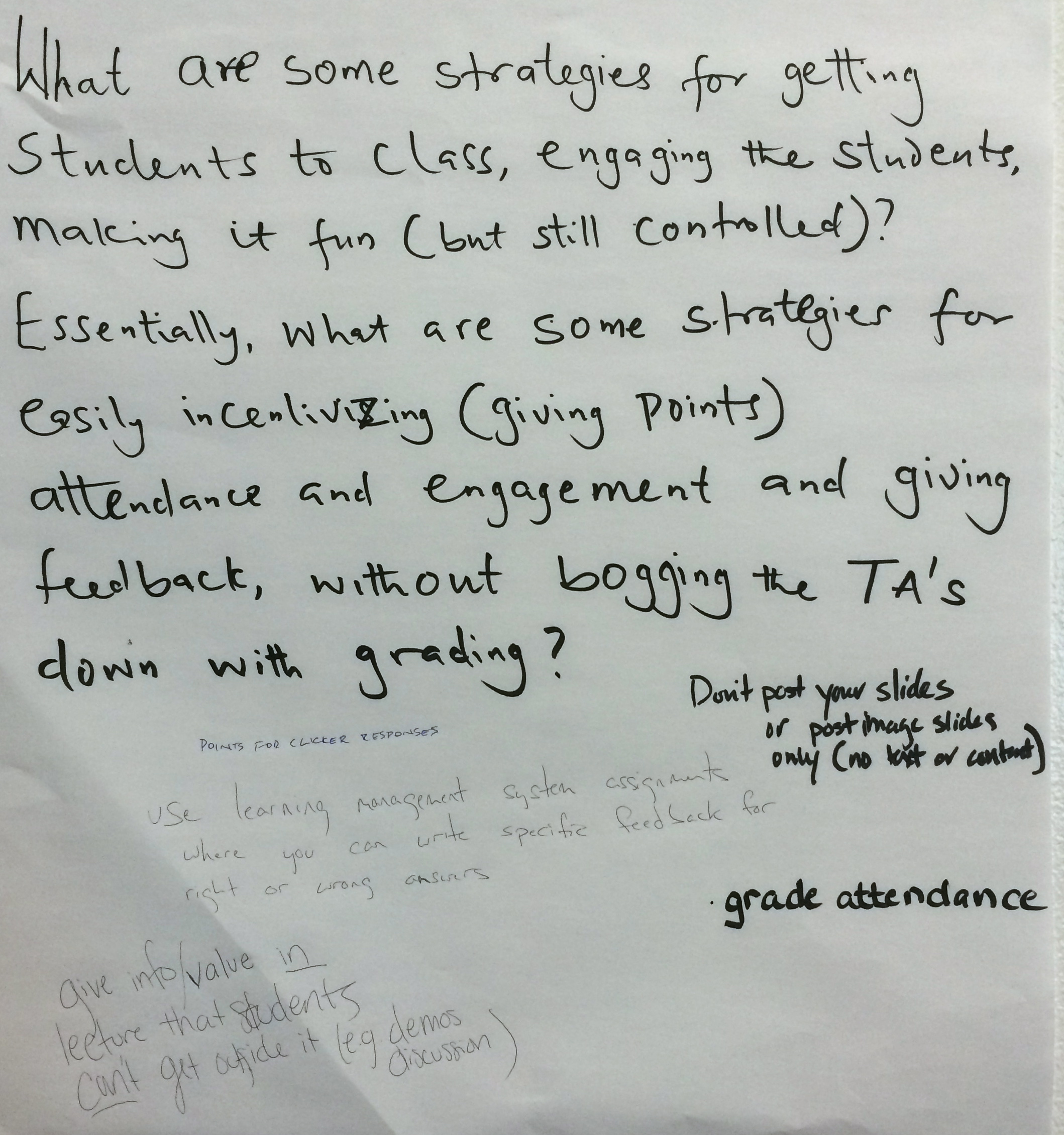 Gallery Walk Posters