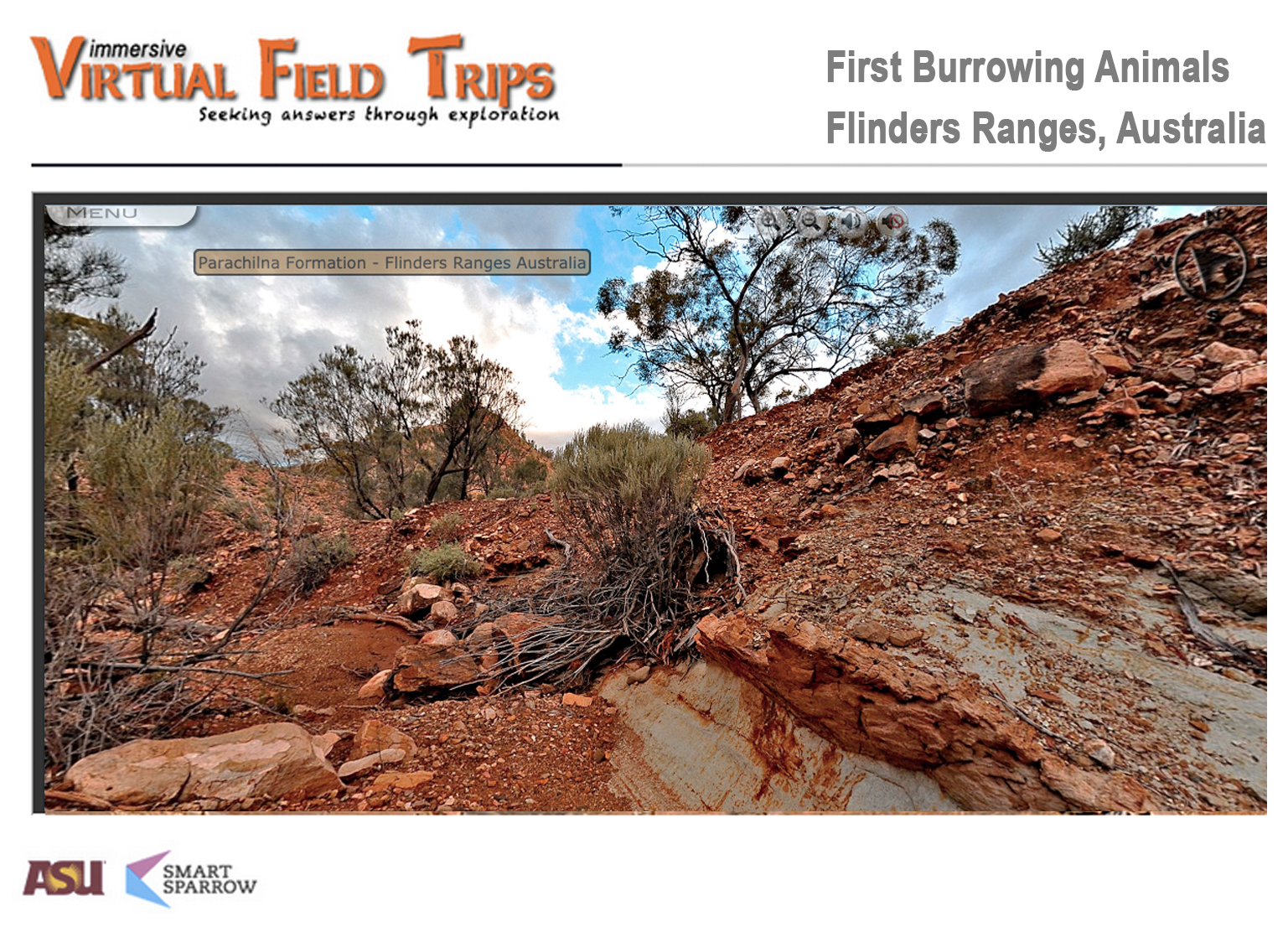 First Burrowing Organisms, Australia