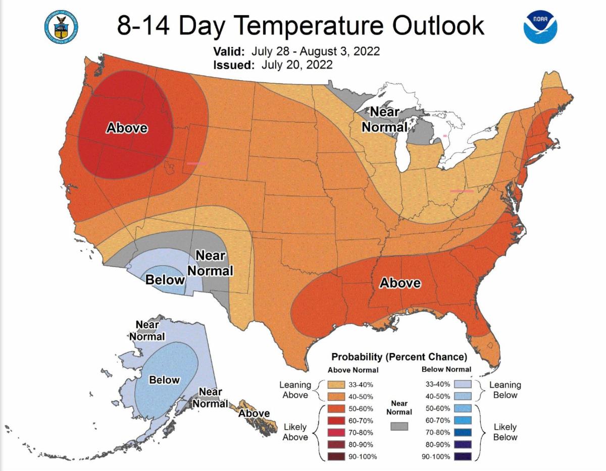 8-14 Day Temperature Outlook