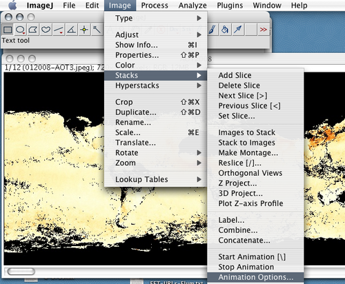 Part 3—Animate NEO's AOT Data with ImageJ
