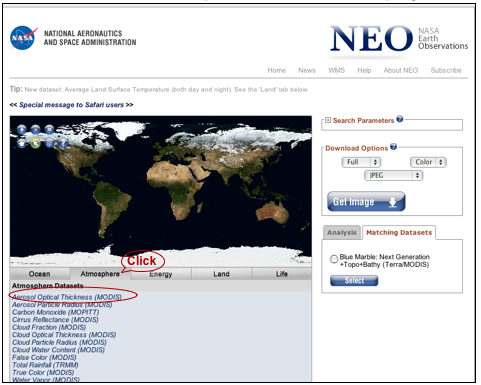 Part 2â€”Select NEO Data and Explore NEO Interface