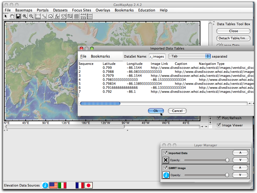 Part 1—Download GeoMapApp and Explore the Seafloor Near the Galapagos ...
