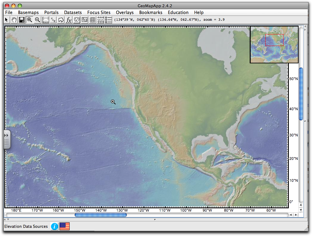 Part 1—Download GeoMapApp and Explore the Seafloor Near the Galapagos ...