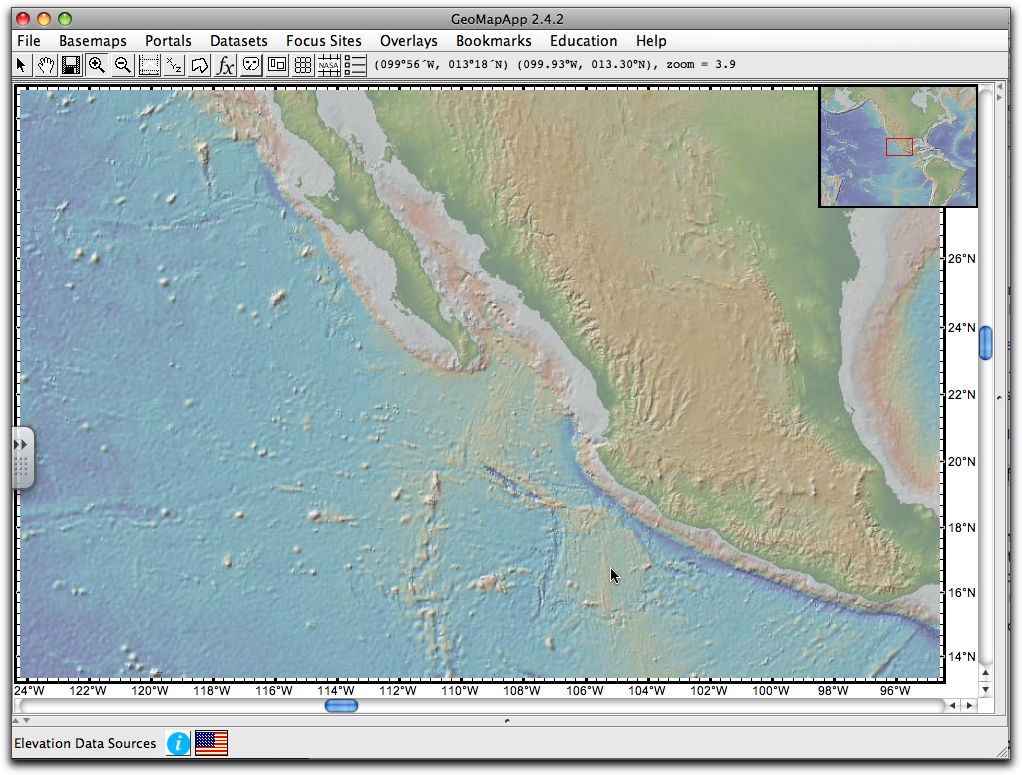 Part 1—Download GeoMapApp and Explore the Seafloor Near the Galapagos ...