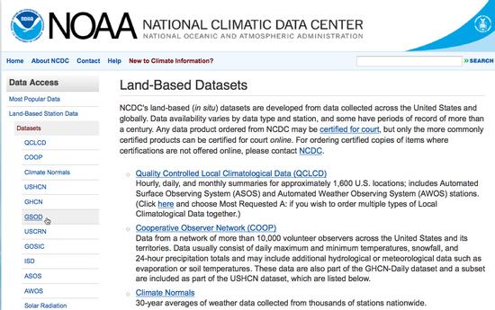 Part 1—Download Temperature Data