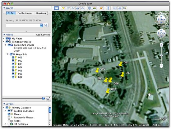 Part 4 - Import Waypoints into Google Earth