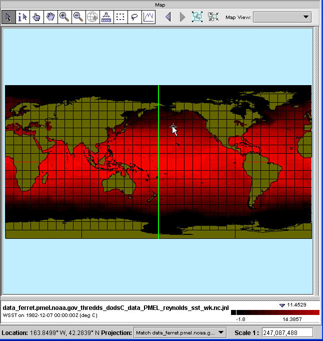 Part 2—Investigate Sea Surface Temperature (SST) in the Pacific Ocean
