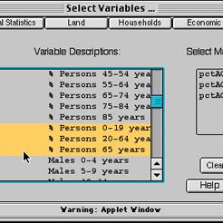 Part 2: Analyze Population Variables