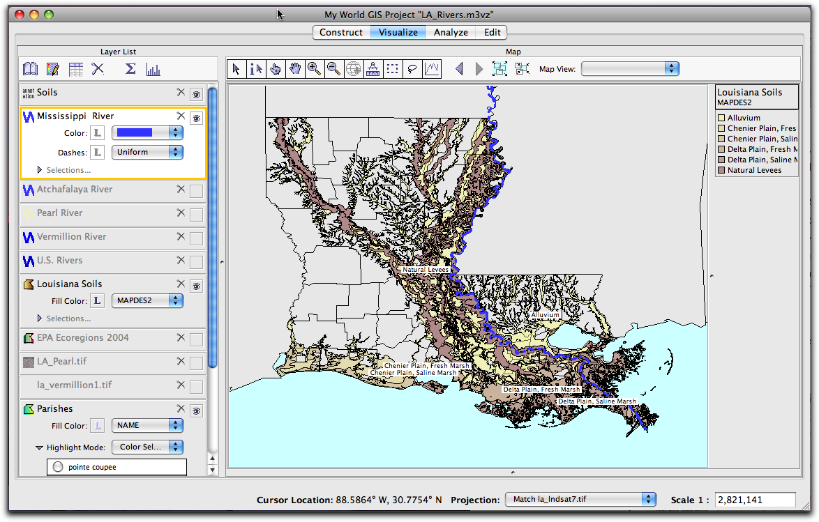 Using My World to Study Rivers