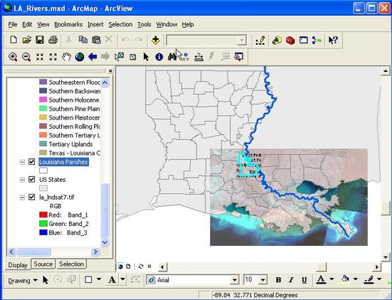 Using ArcGIS to Study Rivers