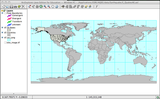 Using AEJEE to Analyze Earthquake Patterns