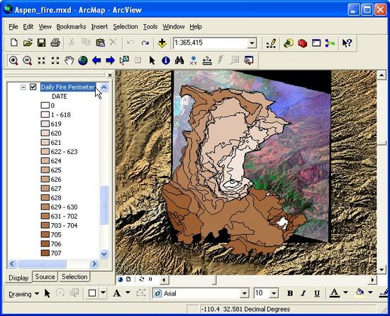 Use Fire Data to Review ArcGIS Basics