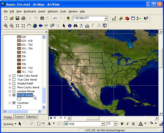 Use Fire Data to Review ArcGIS Basics