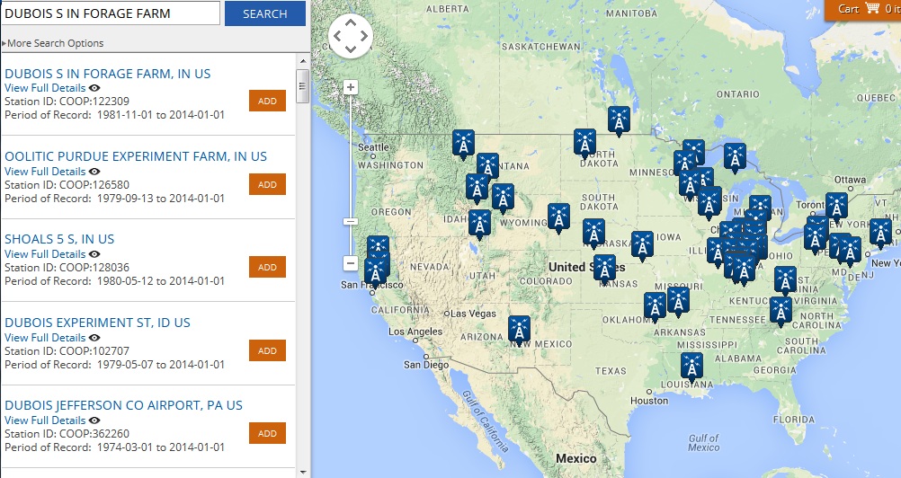 Downloading Climate Data from the National Climatic Data Center (NCDC)