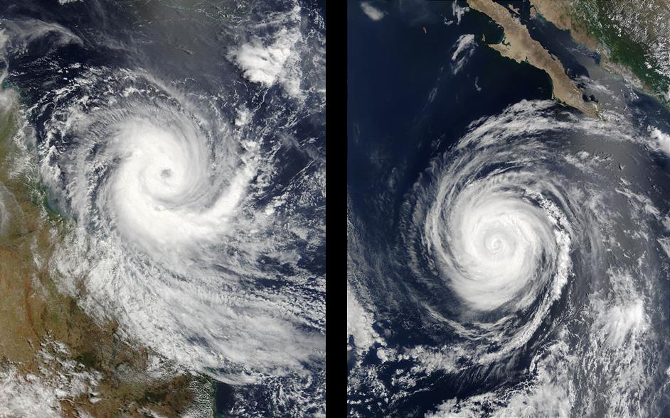 "Warm Core" Storms: Hurricanes, Typhoons, & Cyclones