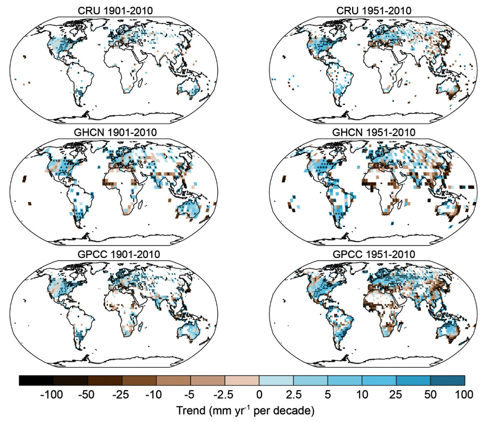 What are the implications of global warming for precipitation and water ...