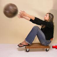 Science on a Skateboard - Applications of Newton's Third Law