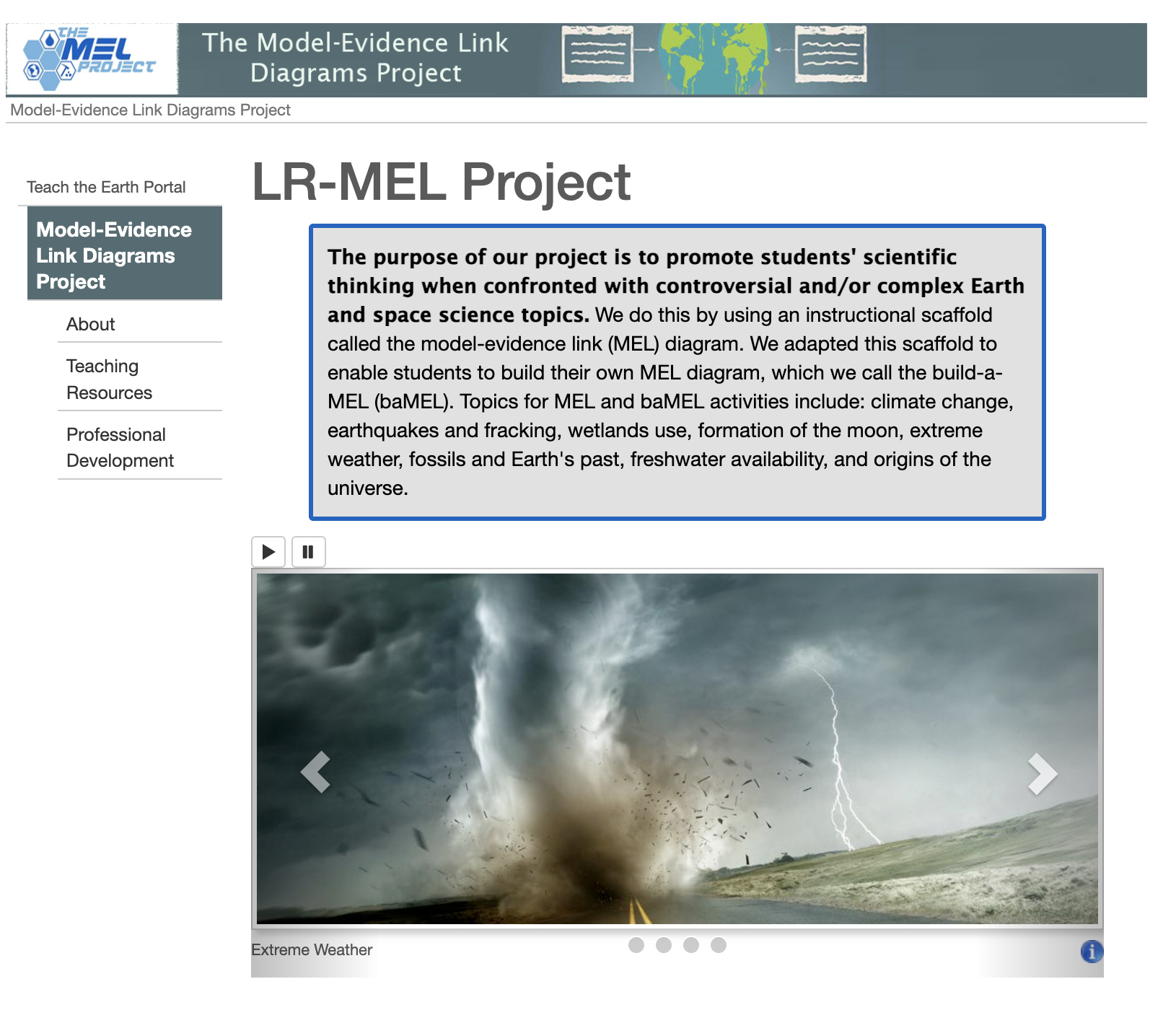 LR-MEL Project website