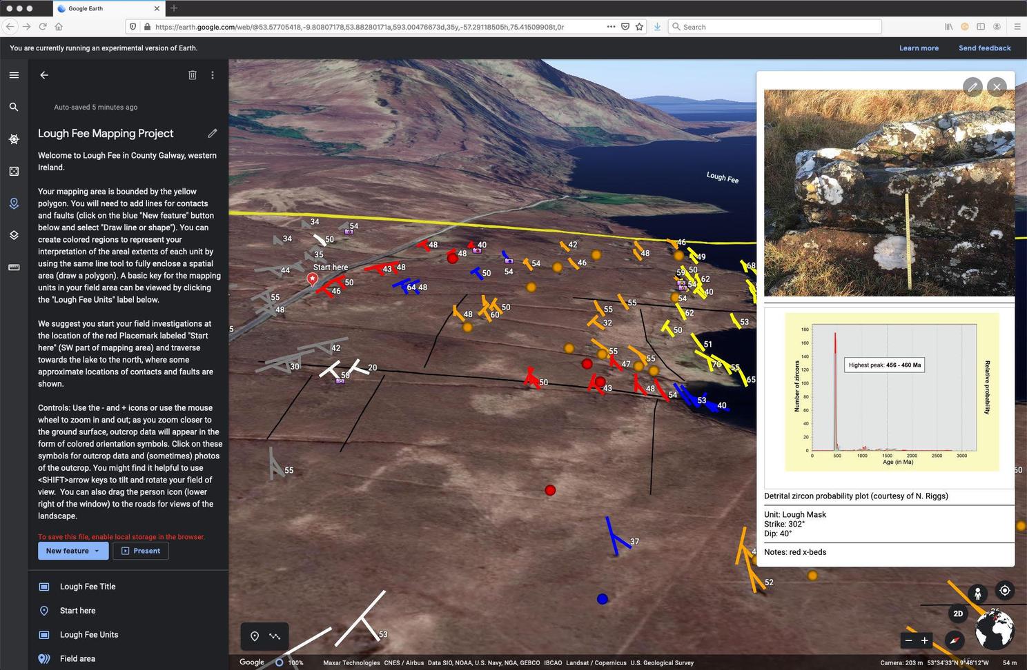 Using Google Earth for Remote Teaching
