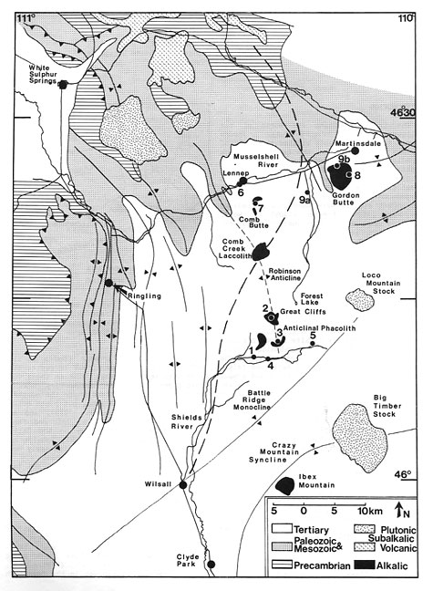 Crazy Mountains, Montana