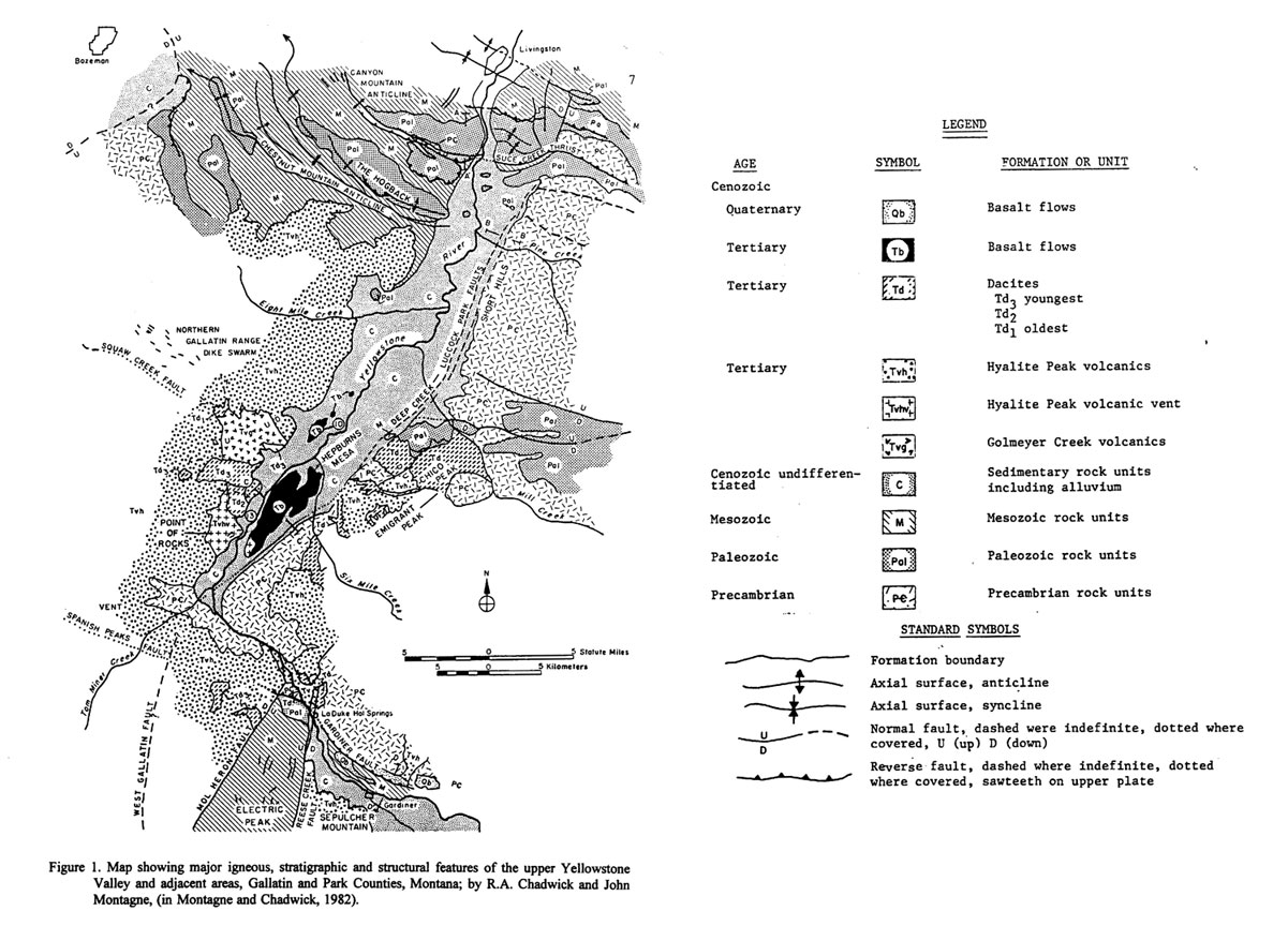 The Middle Yellowstone Valley from Livingston to Gardiner, Montana: A ...