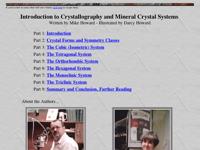 Introduction to Crystallography and Mineral Crystal Systems