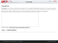 ExPASy - Translate tool