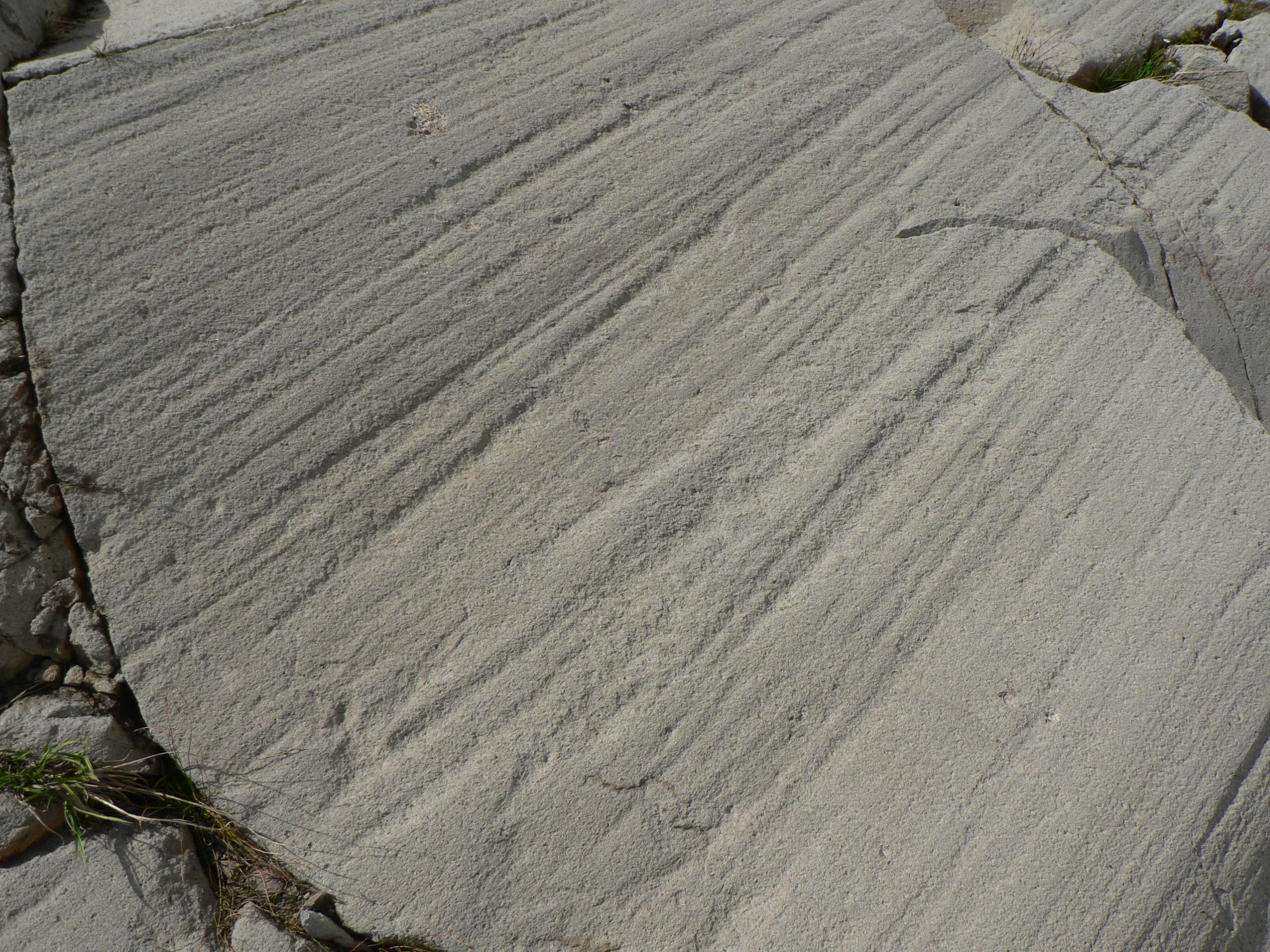 Fig. 1. Glacial Striation