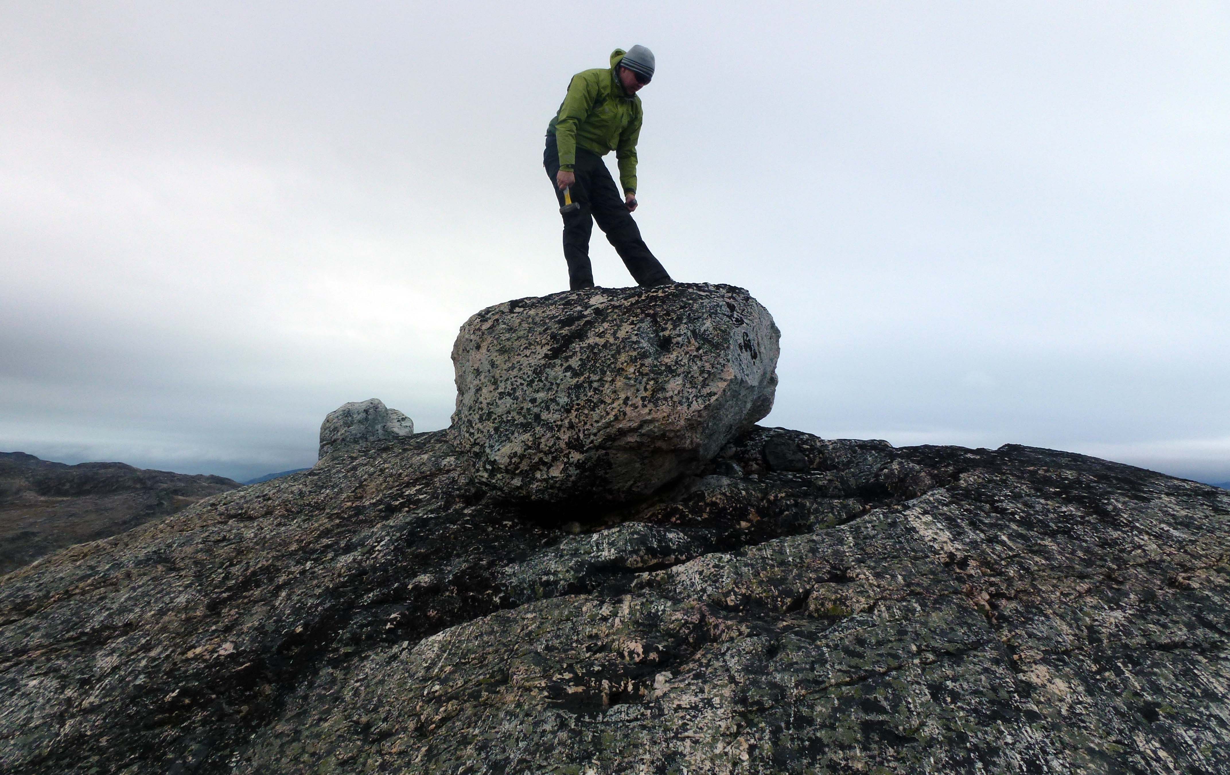 Fig. 3. photograph of erratic