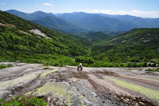 Fig. 3. View looking down Eagle Slide.