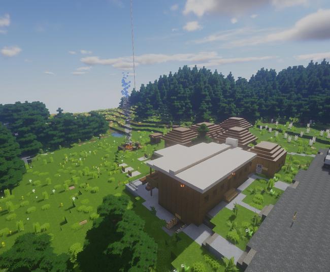 Minecraft base station